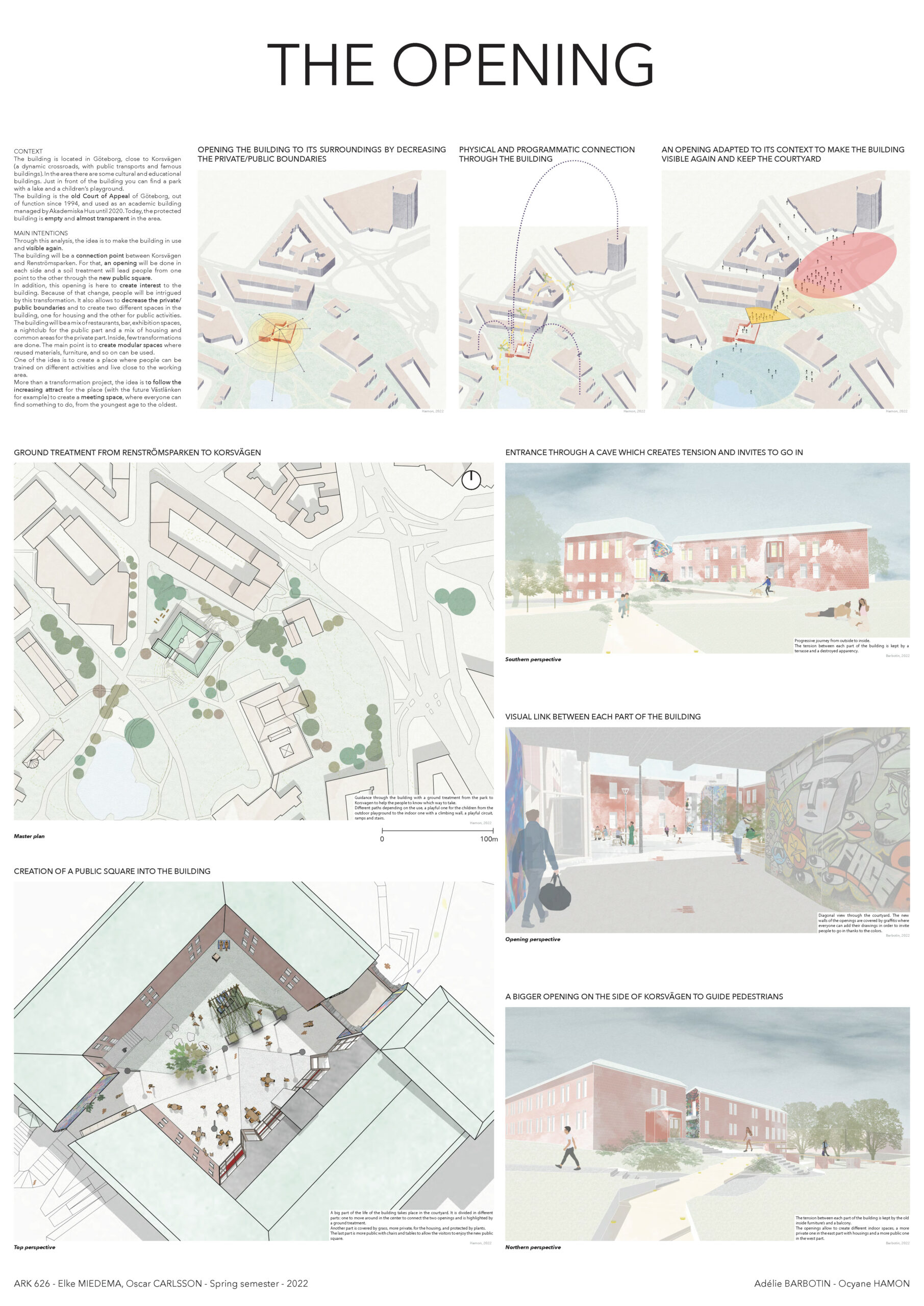 The Opening - CHALMERS SCHOOL OF ARCHITECTURE